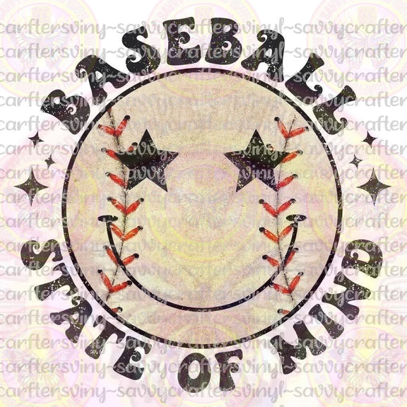 Baseball State of Mind – Savvy Crafters Vinyl & Gifts