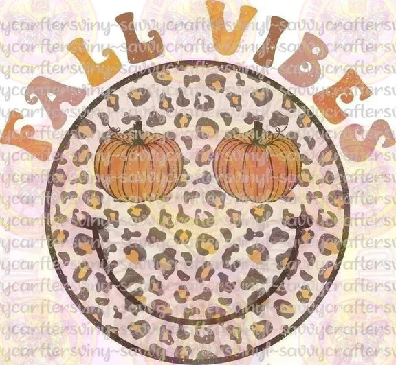 Fall Vibes Smiley Face – Savvy Crafters Vinyl & Gifts