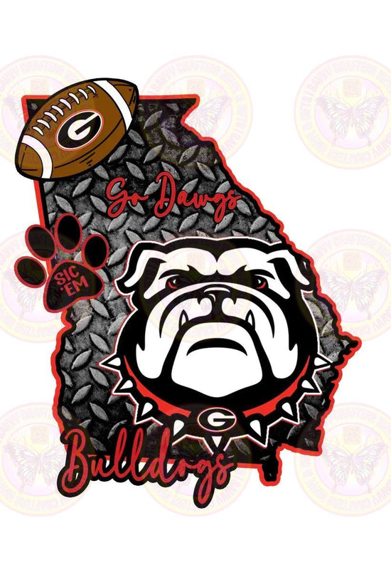 Georgia DAWGS Sic'em Go Dawgs – Savvy Crafters Vinyl & Gifts