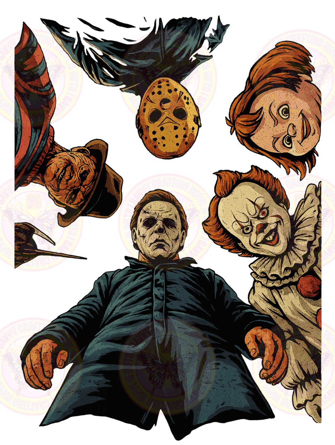 Horror Icons Next Victim POV – Savvy Crafters Vinyl & Gifts