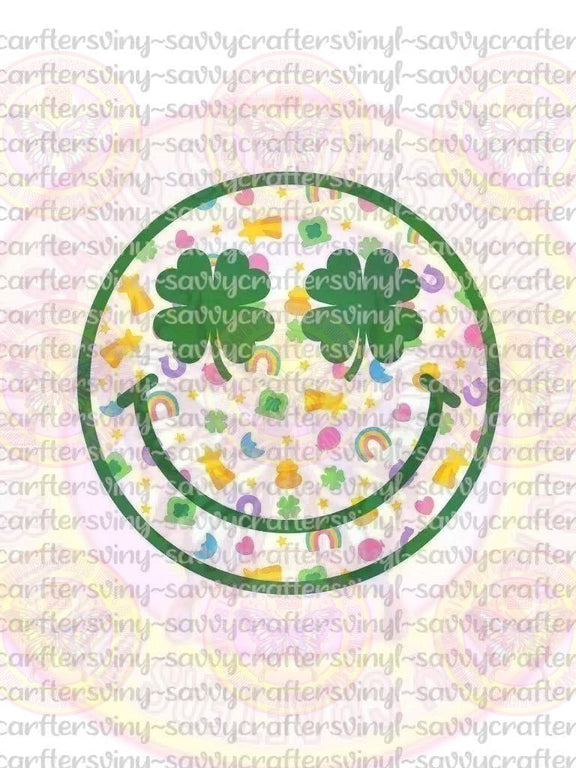 Lucky Charm Smile Face – Savvy Crafters Vinyl & Gifts