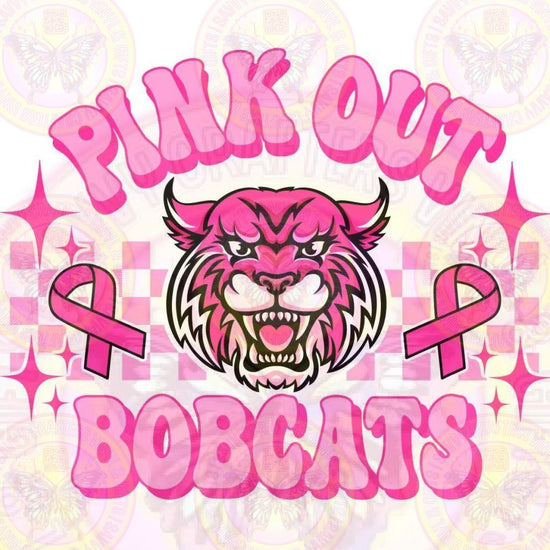 Pink Out Bobcats – Savvy Crafters Vinyl & Gifts