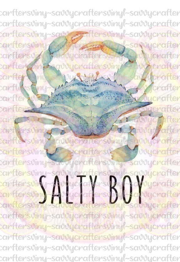 Salty Boy – Savvy Crafters Vinyl & Gifts