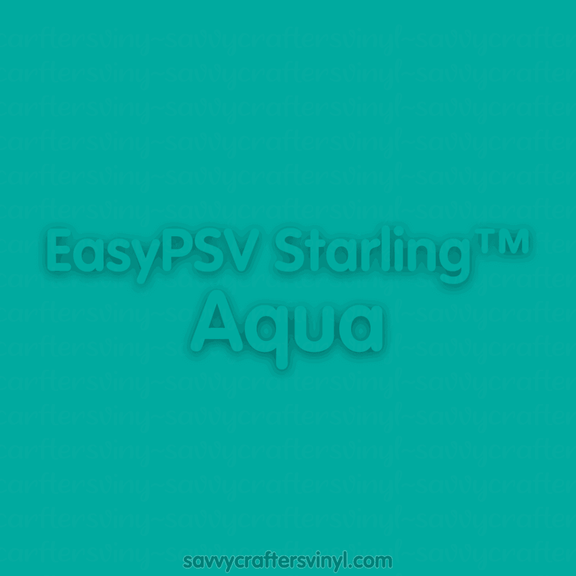 Siser EasyPSV Starling™ | Aqua – Savvy Crafters Vinyl & Gifts
