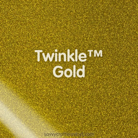 Siser Twinkle™ | Gold – Savvy Crafters Vinyl & Gifts