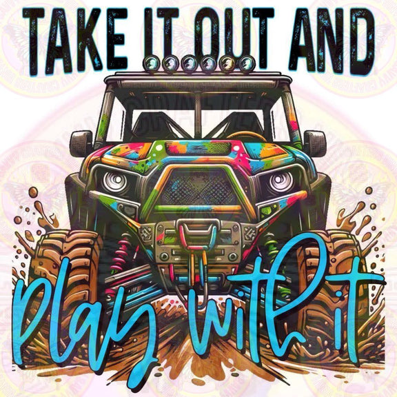 Take it out and play with it Jeep DTF Transfer – Savvy Crafters Vinyl ...